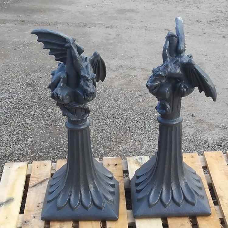 Dragons, Gargoyles and Wyverns roof finial designs