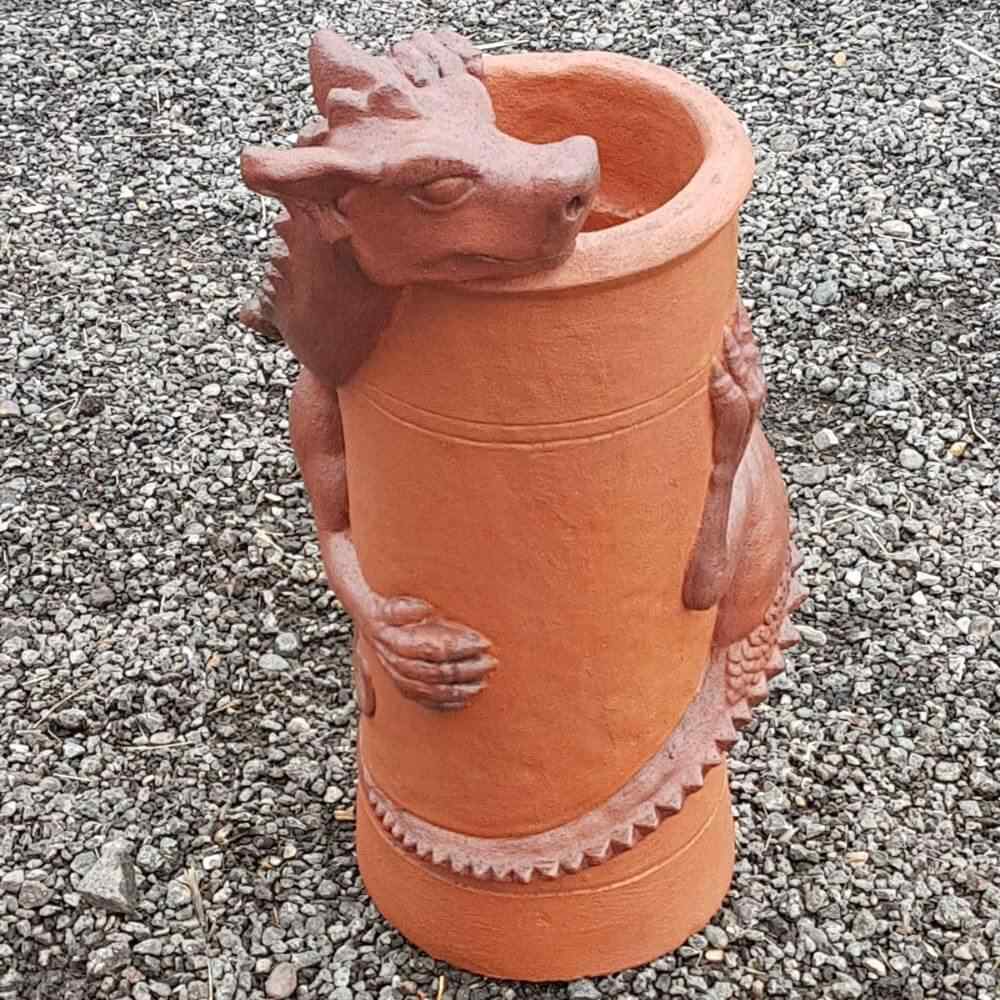 Chimney pots: Just landed dragon chimney pot - sglaze